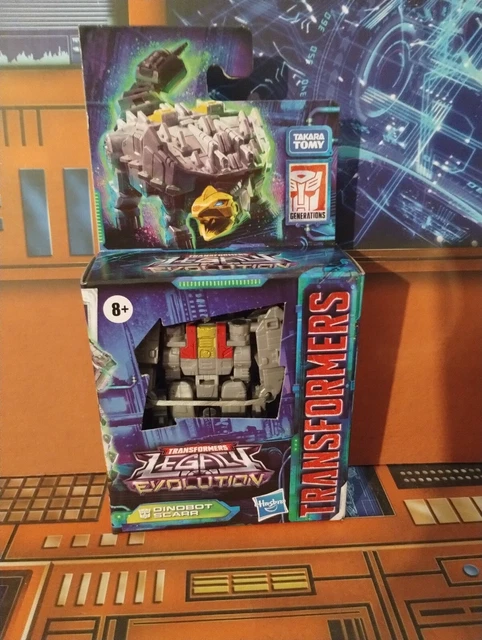 TRANSFORMERS GENERATIONS LEGACY Evolution Core Class Scarr Scar Dinobot ...