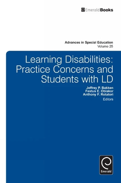 LEARNING DISABILITIES: PRACTICE Concerns and Students with LD by ...