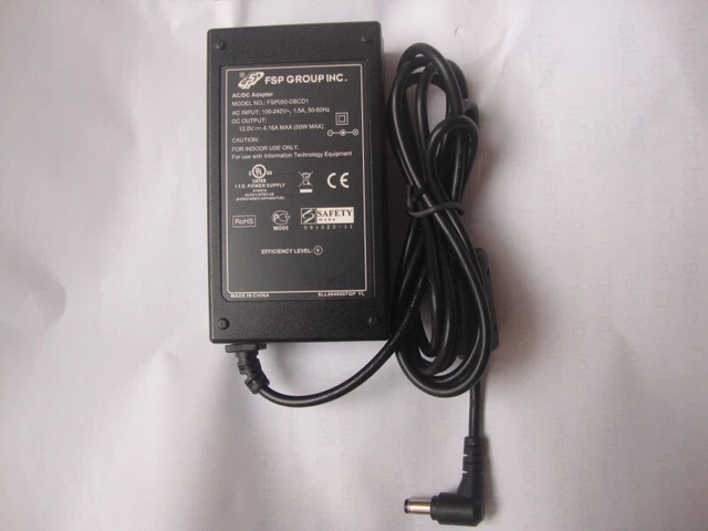 GENUINE POWER ADAPTER FSP FSP050-DBCD1 12V 4.16A Power Supply 5.5*2.5mm ...