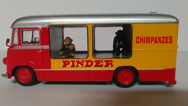 DIREKT COLLECTION PINDER N°30 Fourgon Citroën 23 RU "Chimpanzés" de1957 ...