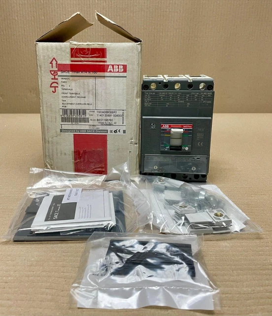 ABB SACE TMAX XT4N 160 Disjoncteur 3 Pole 125 Amp 1SDA068088R1 #NEW EUR 343,90 - PicClick FR