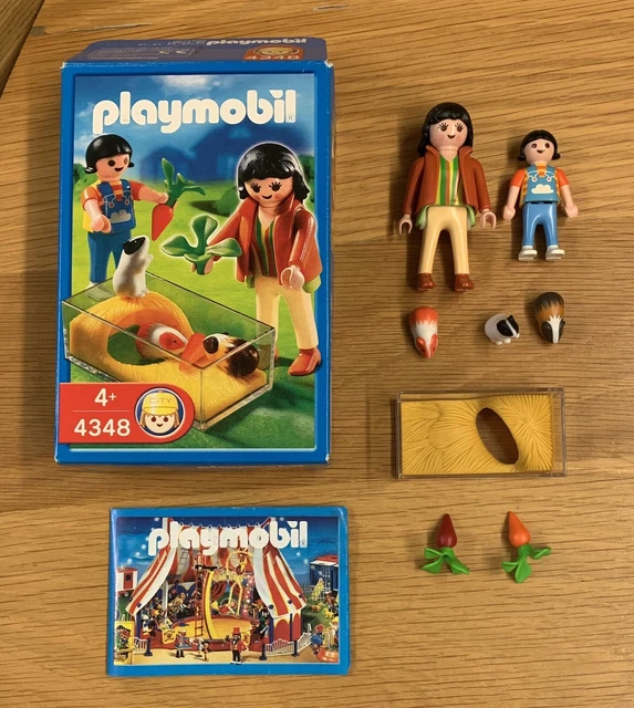 PLAYMOBIL 4348 GUINEA pig set. Boxed, opened , complete £15.00 ...