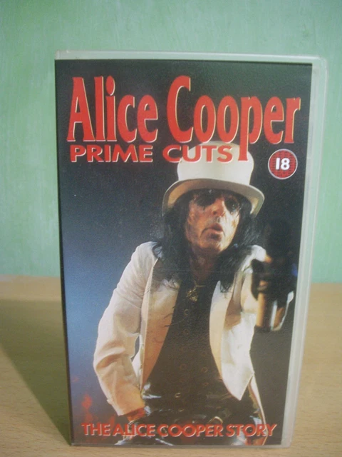 ALICE COOPER - Prime Cuts VHS Video The Alice Cooper Story Music Videos ...