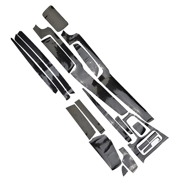 VOITURE TAILLER INNENRAUM-AUFKLEBER Accessoire 1Set Sticker Noir ...