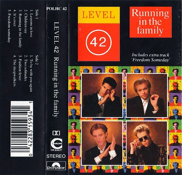 LEVEL 42 - Running In The Family - Used Cassette - G7426z £12.66 ...