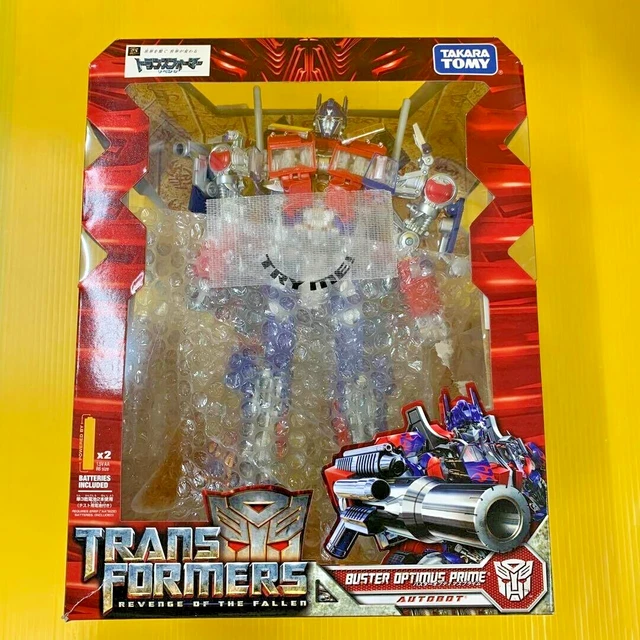 TAKARA TOMY TRANSFORMERS RA-24 La venganza del caído Buster Optimus ...