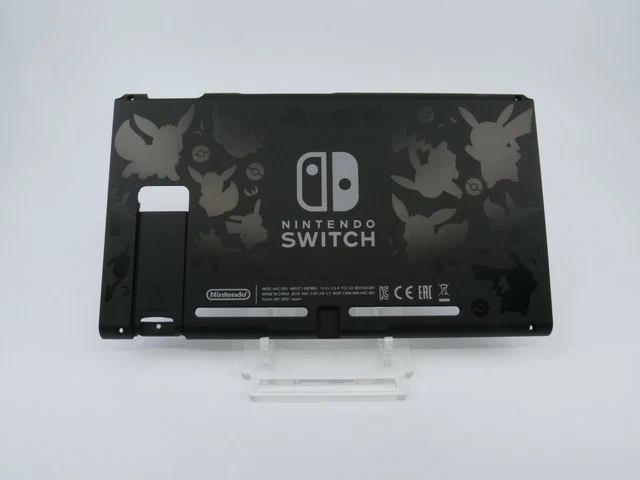 NINTENDO SWITCH POKEMON Let's Go Pikachu & Eevee - Backplate - Case ...