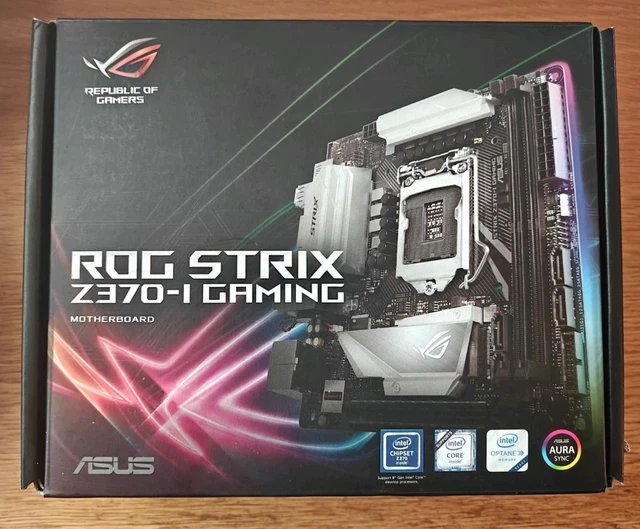 ASUS ROG STRIX Z370-I Mini-ITX Motherboard | LGA 1151 £78.68 - PicClick UK