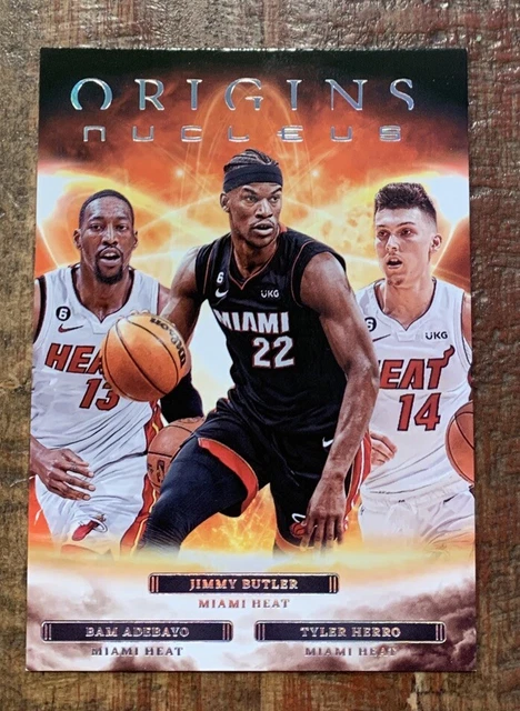 2022-23 PANINI ORIGINS Nucleus #10 Jimmy Butler Bam Adebayo Tyler Herro ...