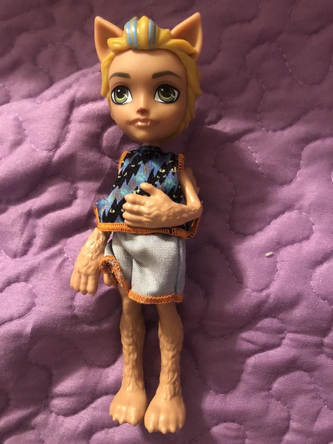 MONSTER HIGH MONSTER Family Clawdeen Little Brother Barker Wolf Doll No ...