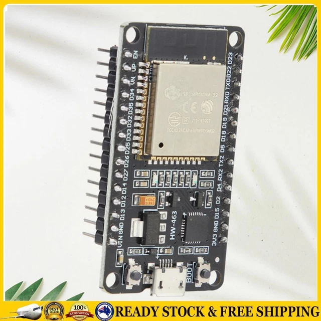 Esp 32s Esp Wroom 32 Esp32 Bluetooth Compatible Wifi Dual Core Cpu Development B £22 94