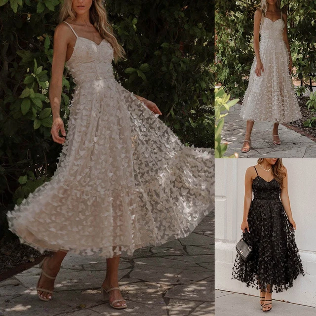 L GANTE ROBE MAXI bleue avec d tails paule froide pour femmes taille plus EUR 27,24 - PicClick IT