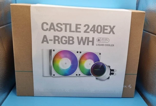 DEEPCOOL CASTLE 240EX A-RGB WH £62.99 - PicClick UK