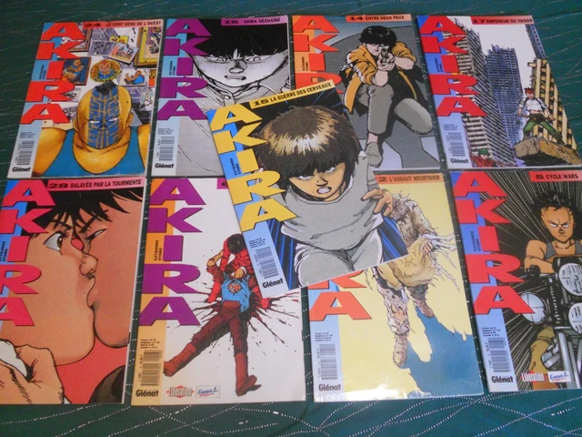 AKIRA DE KATSUHIRO OTOMO LOT 9 BD Glénat EUR 44,00 - PicClick FR