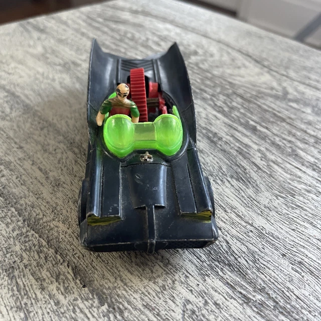 VINTAGE 1973 AHI Batmobile Azrak Hamway Zip T Pull Cord Toy Batman ...