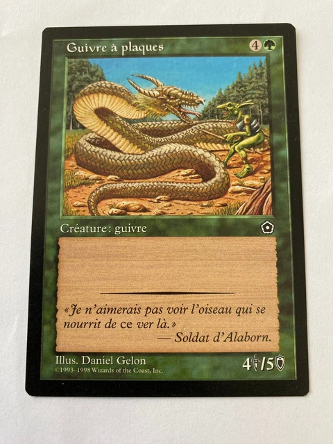 CARTE MAGIC PORTAL 2 Commune. Guivre A Plaqiues. EUR 0,20 - PicClick FR