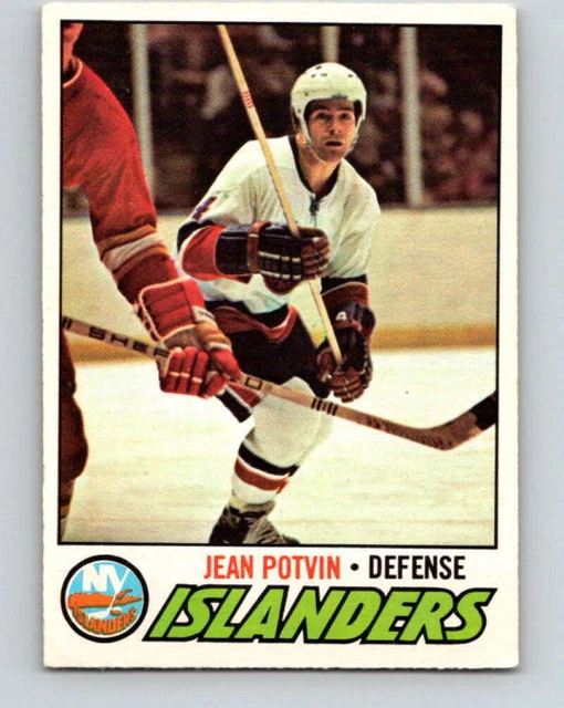 (HCW) 1977-78 O-PEE-CHEE #144 Jean Potvin Islanders de New York V13906 ...