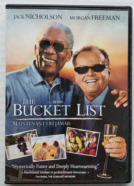 THE BUCKET LIST DVD Comedy Movie Jack Nicholson Morgan Freeman $1.97 ...
