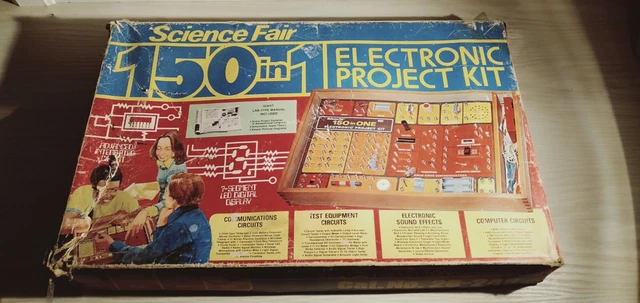 RADIO SHACK TANDY Science Fair Kit 150 In 1 Electronic Projects EUR 72 ...