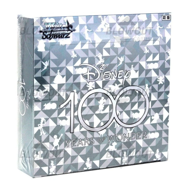 1X SEALED WEISS Schwarz Booster Box - Disney 100 Years Of Wonder - UK Seller EUR 187,02 ...