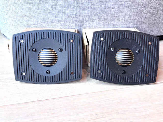2 X CELESTION metal dome tweeters in original box - never loaded in ...