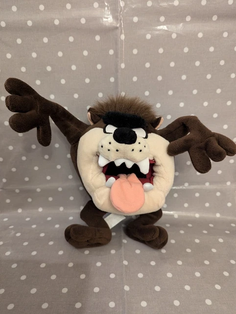 TAZ PLUSH LOONEY Tunes Warner Bros. Studio Store 2009 Vintage Soft Toy ...
