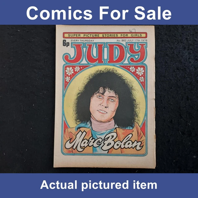 JUDY COMIC #862 - 17 July 1976 with Marc Bolan portrait (LOT#12319) EUR ...