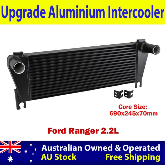 UPGRADE ALUMINIUM 70MM Intercooler For Ford Ranger 2.2L $499.00 ...