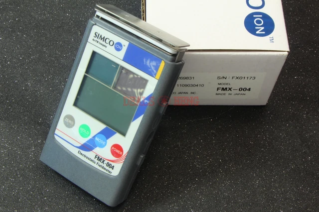 SIMCO FMX-004 HANDHELD LCD Electrostatic Field Meter Static Tester NEW ...