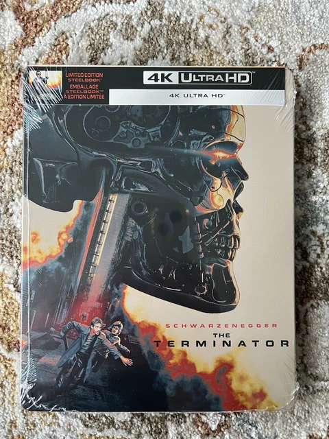 THE TERMINATOR (1984) Limited Edition 4K UHD Blu-Ray Steelbook BRAND ...