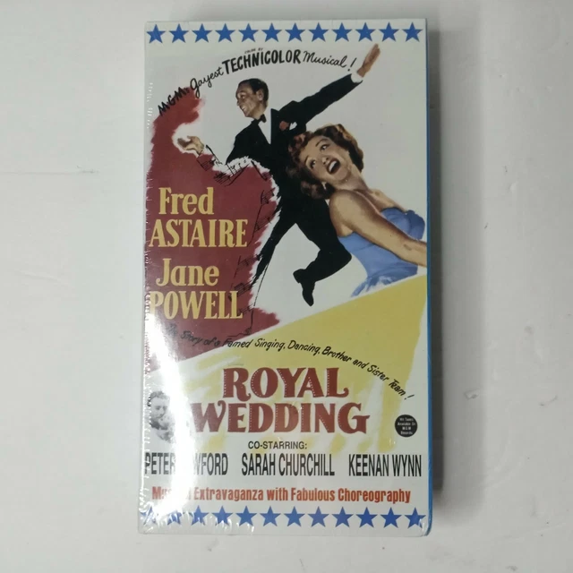 ROYAL WEDDING 1985 VHS Fred Astaire VHSshopCom Brand New Sealed £15.54 ...