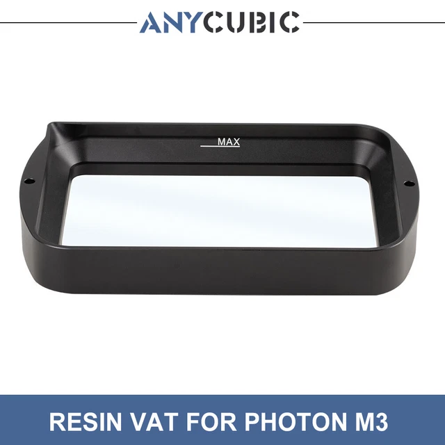ANYCUBIC BLACK RESIN Vat Tank for Resin 3D Printer Photon M3 US Stock ...
