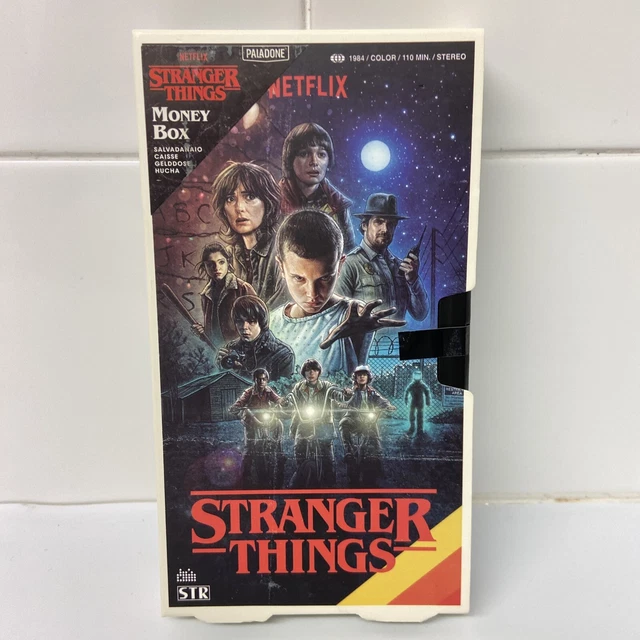 STRANGER THINGS VHS Money Box Brand New Rare Collectors Item - New EUR ...