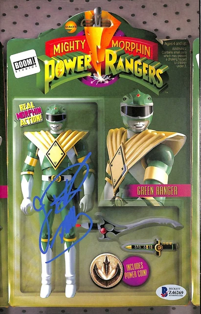 JASON DAVID FRANK Signed "MIGHTY MORPHIN POWER RANGERS" Comic Book ...