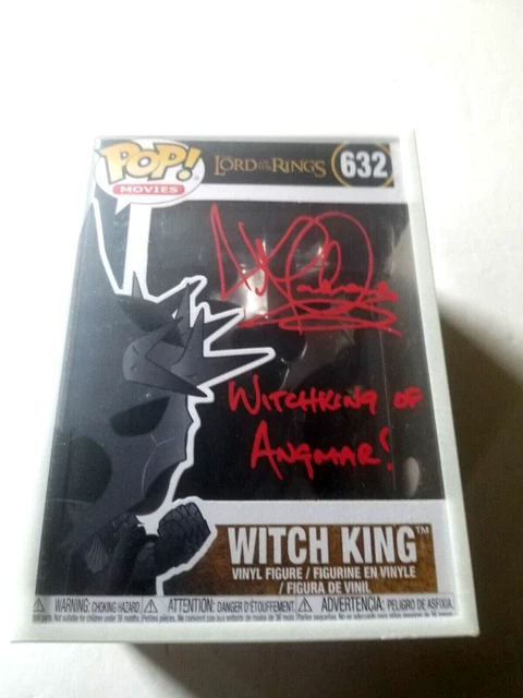 LAWRENCE MAKOARE FIRMATO Funko Pop #632 Signore Degli Anelli Strega Re ...
