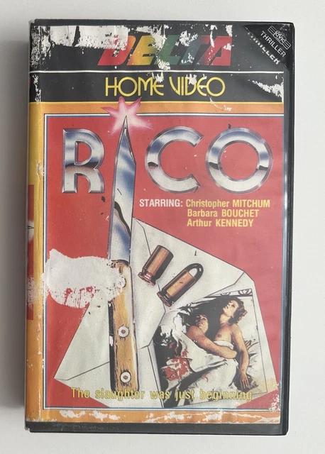 RICO (AKA CAULDRON of Death) [VHS] Delta Big Box Ex-Rental Video Tape ...