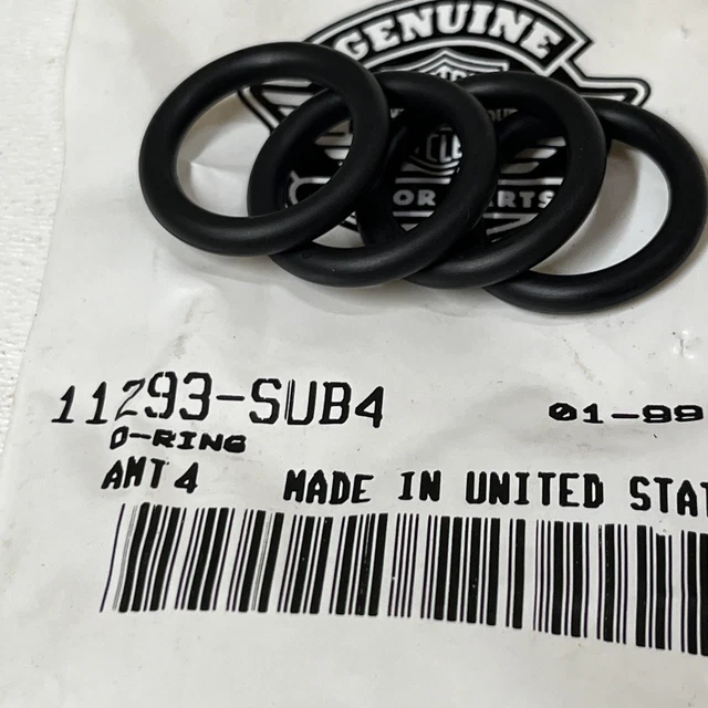 4 NOS HARLEY Davidson O-Ring OEM 11293-SUB4 Robison HD EUR 10,20 ...