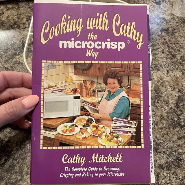 COOKING WITH CATHY The Microcrisp Way Mitchell Cookbook Microwave ...