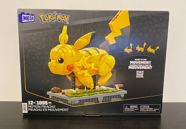 MATTEL MEGA CONSTRUX HGC23- Pokémon Pikachu 1.095 Klemmbausteine - NEU ...