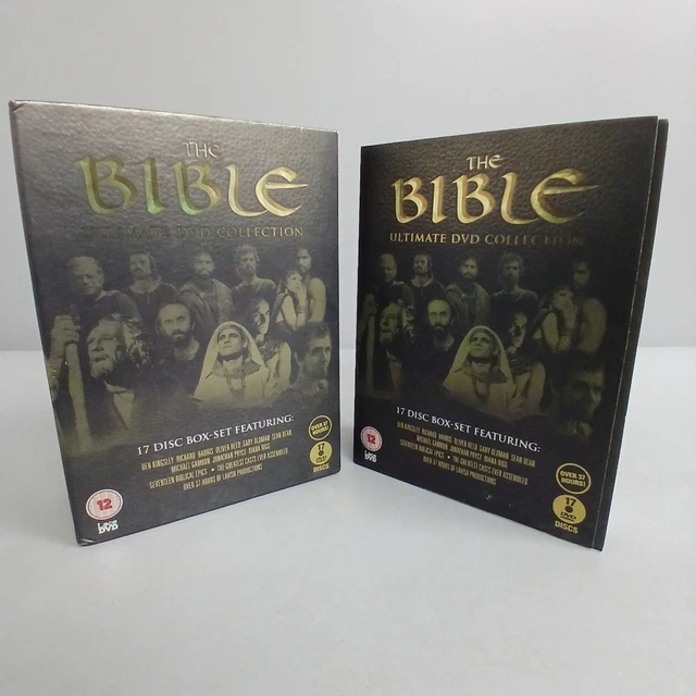 THE BIBLE THE Ultimate Collection DVD Box Set Region 2 17 Disc 12+ -CP ...