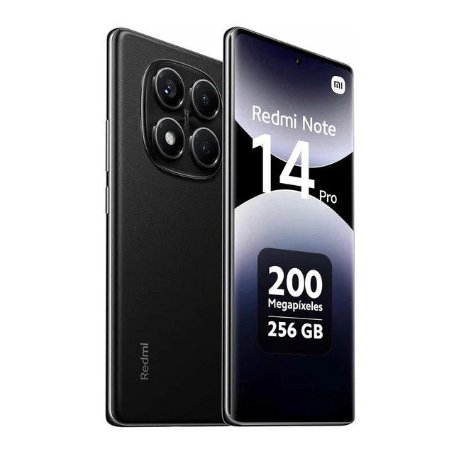 REDMI NOTE 14 Pro 8Gb Ram 256Gb 5G Midnight Black Nero Garanzia Europea ...