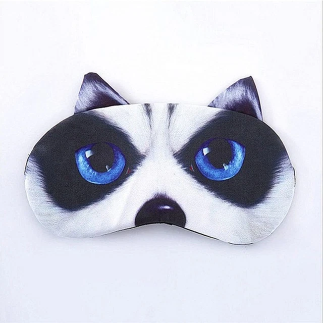 CARTOON ANIMAL 3D Sleeping Eyepatch Sleeping Aid Shade Cover Nap Eye ...