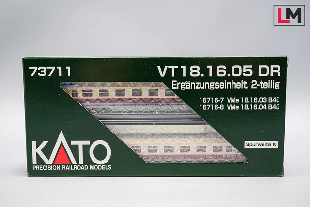 SPUR N KATO 73711 Ergänzungseinheit VT 18.16.05 2 tlg EP III // 3C_645 EUR 184,10 - PicClick DE