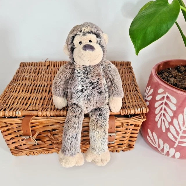 JELLYCAT SMALL PUDDLE Monkey Retired - Puddles Monday - Retired Beanie ...