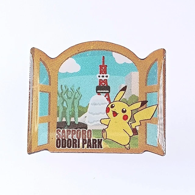PIKACHU POKEMON GOTOCHI Pin Badge Sapporo Nintendo From Japan F/S EUR ...