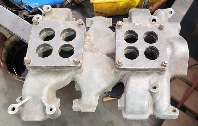 FORD Y BLOCK Intake Manifold Thunderbird 4 Barrel 1955 ECB-9425-B ...