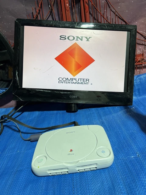 OFFICIAL SONY PLAYSTATION 1 PSone PS1 Slim Console COMPLETE (SCPH-101 ...