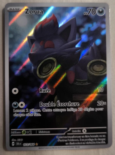 CARTE POKÉMON ZORUA AR 075/064 EV06.5 Fable Nébuleuse SFA FR EUR 14,59 ...