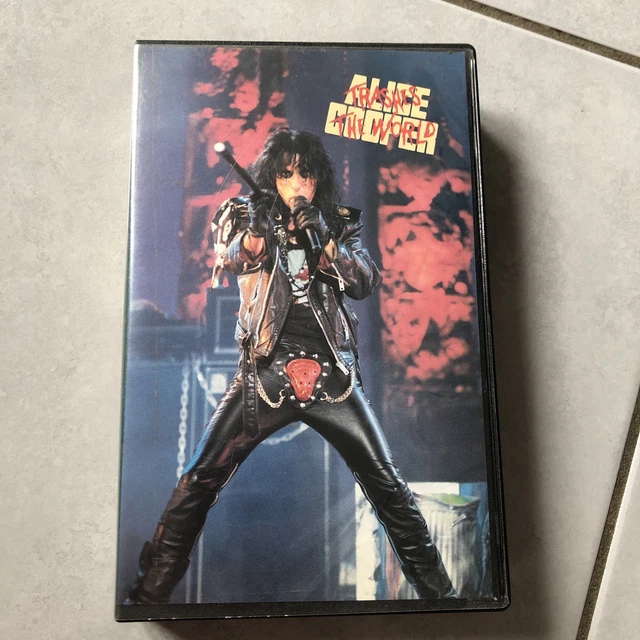 CASSETTE VIDÉO VHS K7 Alice Cooper Trashes The World EUR 2,50 - PicClick FR
