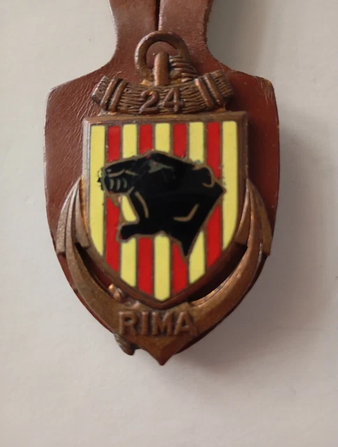 INSIGNE 24° RIMA RÉGIMENT INFANTERIE MARINE EUR 3,00 - PicClick FR